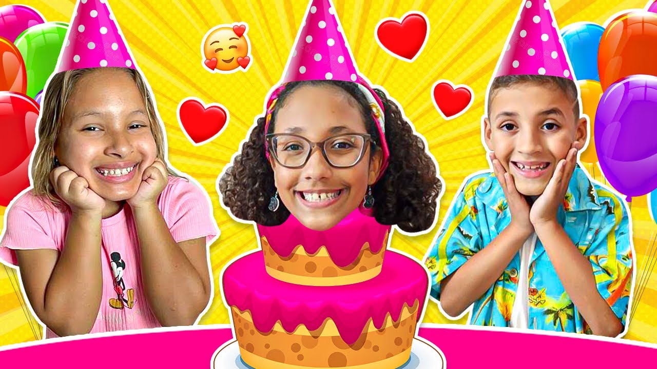 Gatinha das Artes e o Aniversário Surpresa da Gabi | Happy Birthday ...