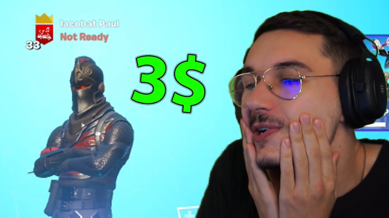 am cumparat un cont de fortnite la 3$ - YouTube