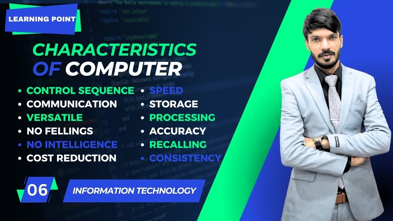 Characteristics of Computer | Information Technology - YouTube