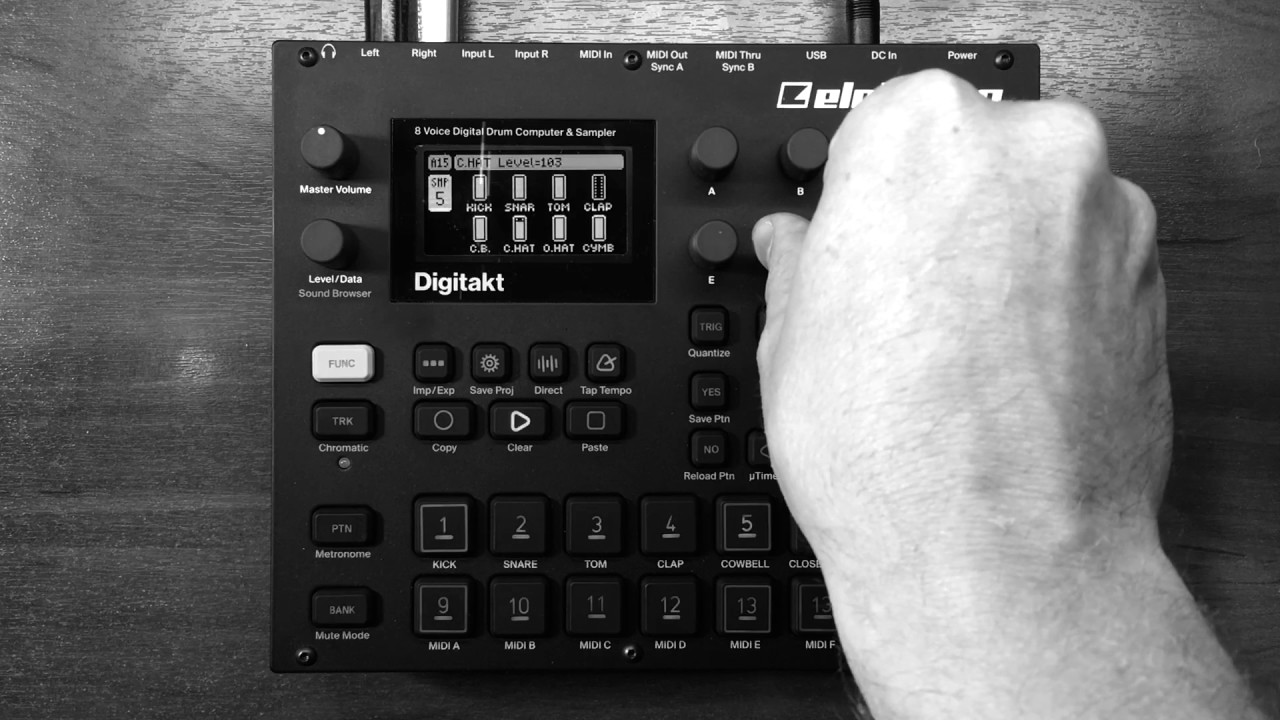 Valve-head Man approves Elektron Digitakt ;) - YouTube