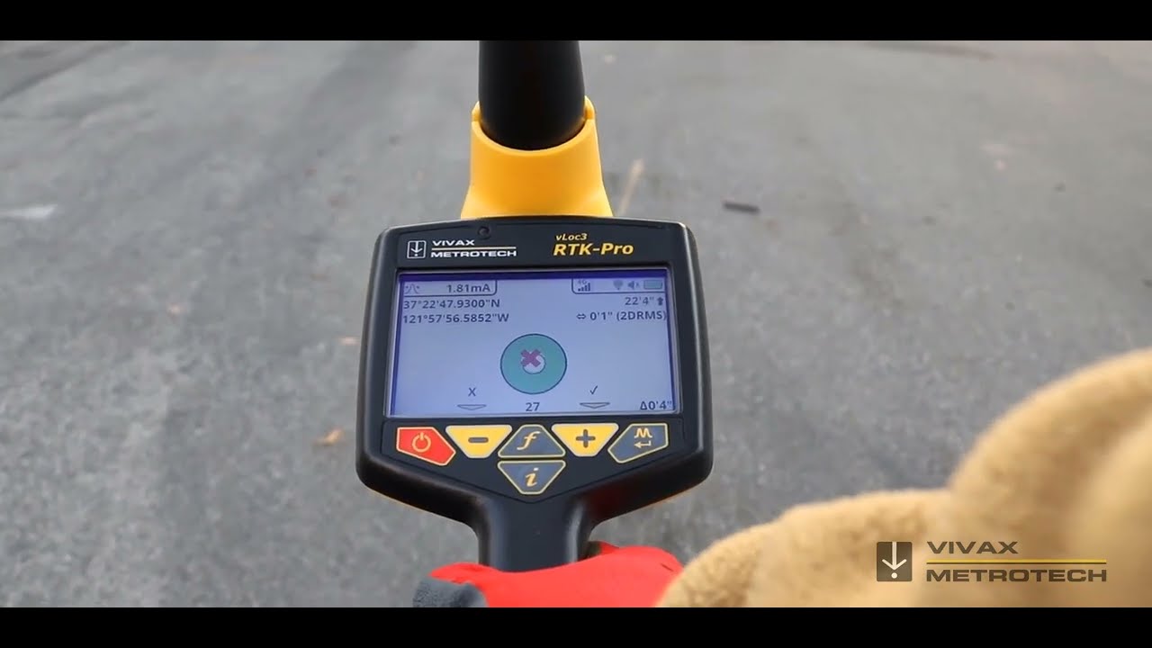vLoc3 RTK-Pro Walk Back How to - YouTube