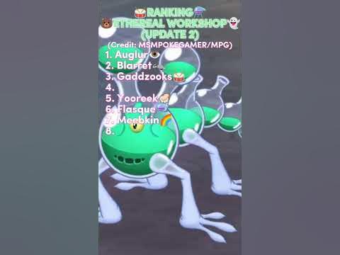 Ranking ETHEREAL WORKSHOP Monsters (Update 2) - My Singing Monsters - YouTube