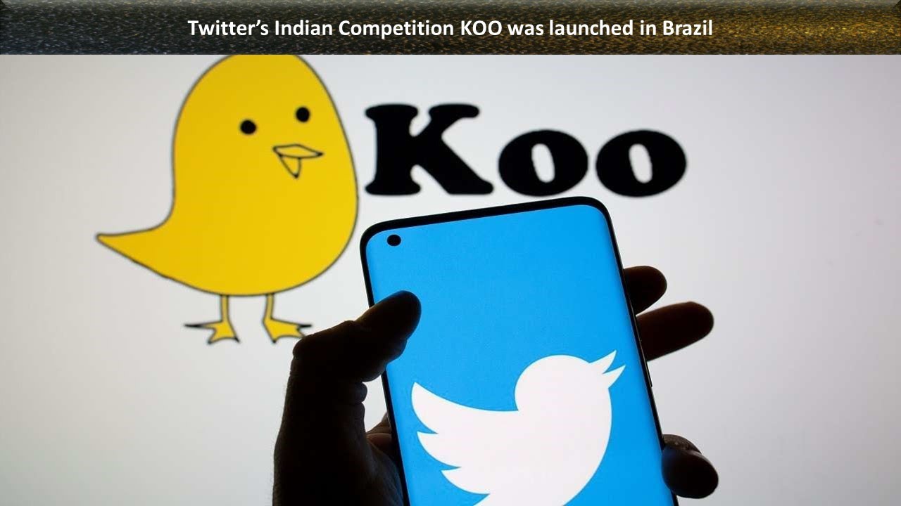Twitter’s Indian Competition KOO was launched in Brazil - YouTube