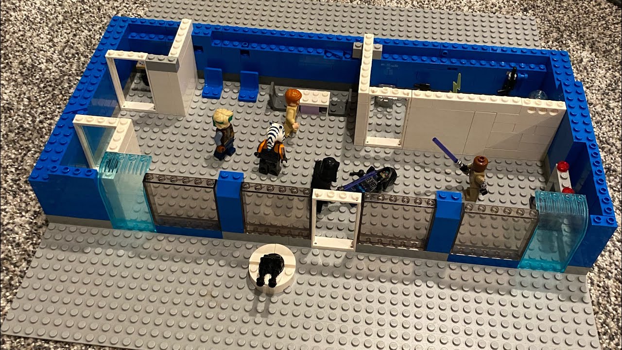 CUSTOM LEGO Jedi Base Review - YouTube