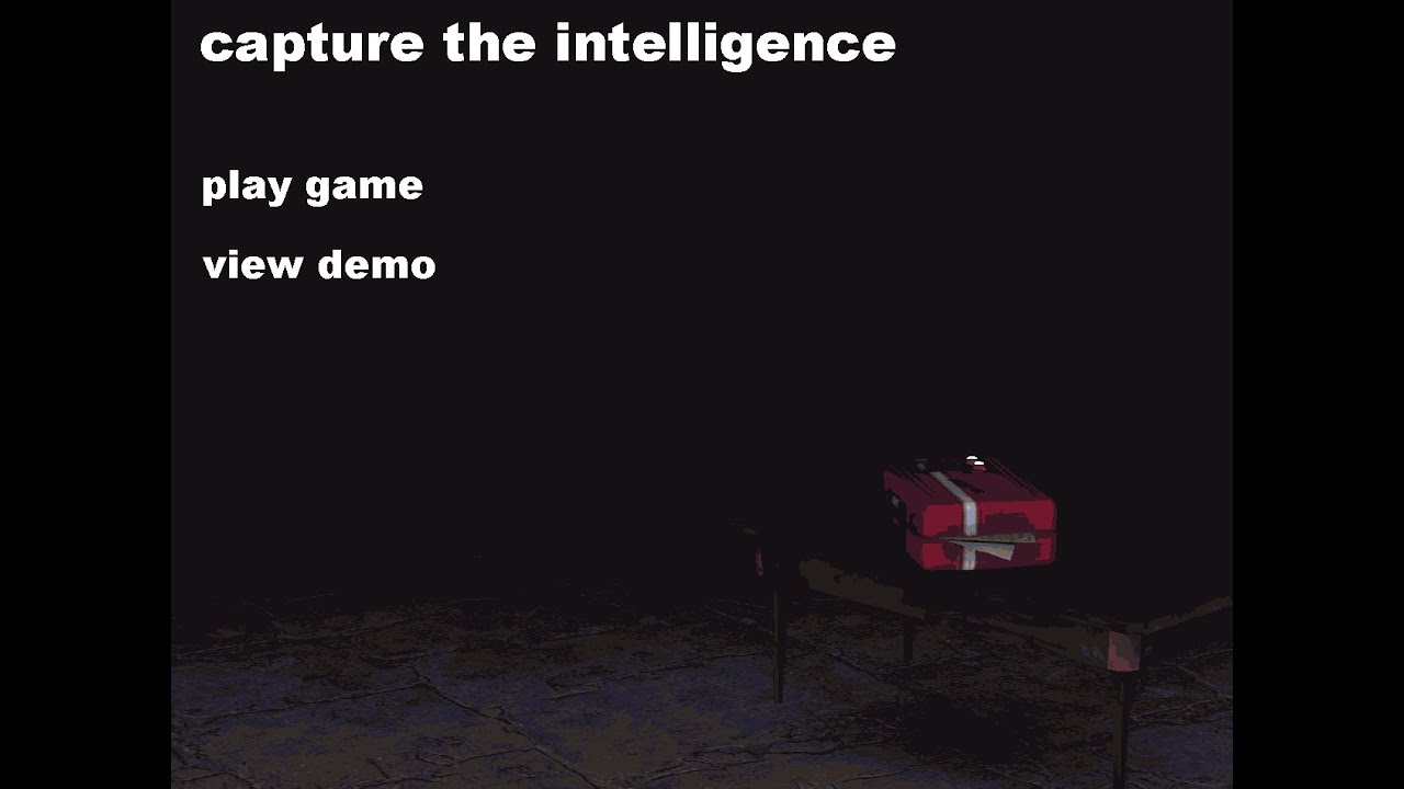 Full Capture the Intelligence Gameplay (TF2 horror game) No commentary ...