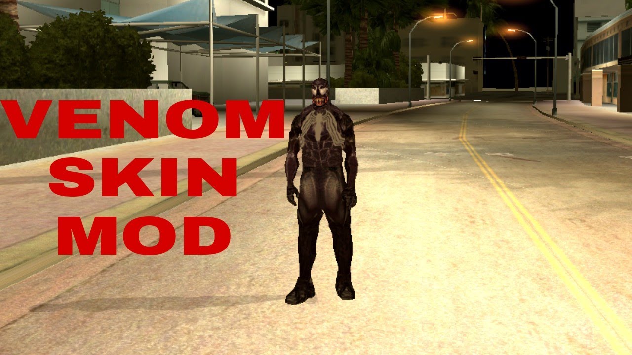 Gta vc Venom skin mod android - YouTube
