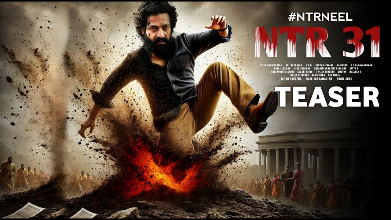 NTR 31 Official Teaser | Prashanth Neel , Ravi Basur , Rukmini | NTR ...