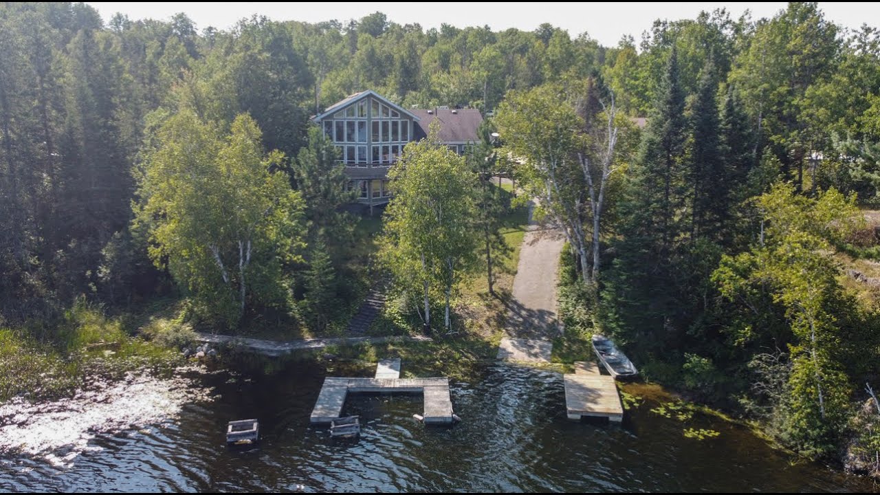 203A Chamberland Road on Lake Nepewassi - YouTube