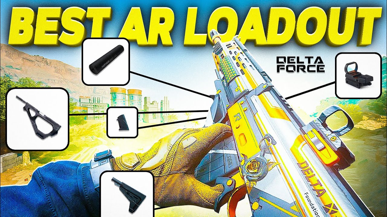 BEST AR Loadouts in Delta Force Mobile (Insane Builds) - YouTube
