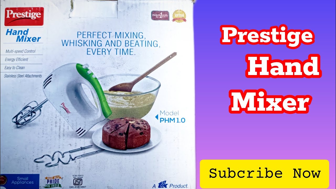 prestige Hand Mixer unboxing/electric blender/ in telugu whipping ...