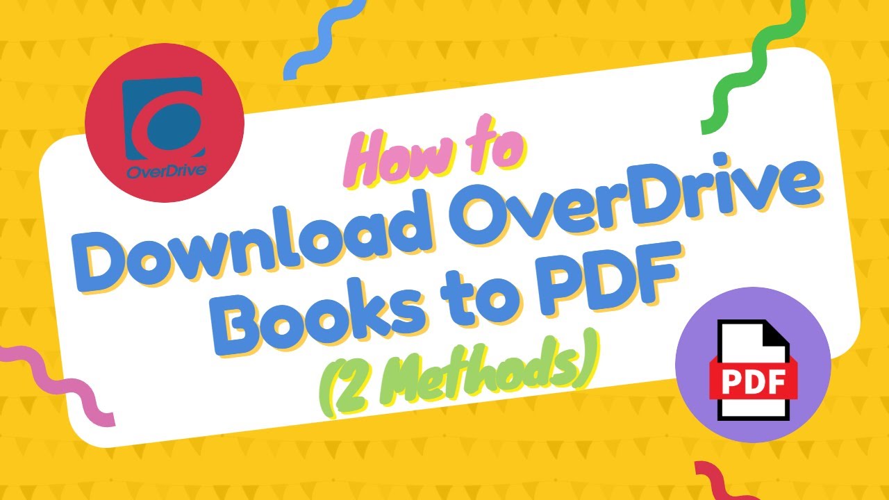 Download OverDrive Library Books to Computer and Read Offline - YouTube