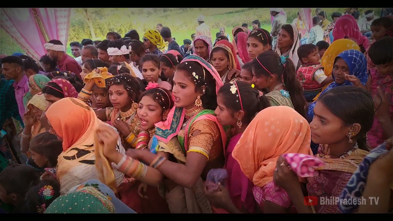 Bhili song भीली गीत | Aadivasi Shaadi Geet | bhil tribals culture ...