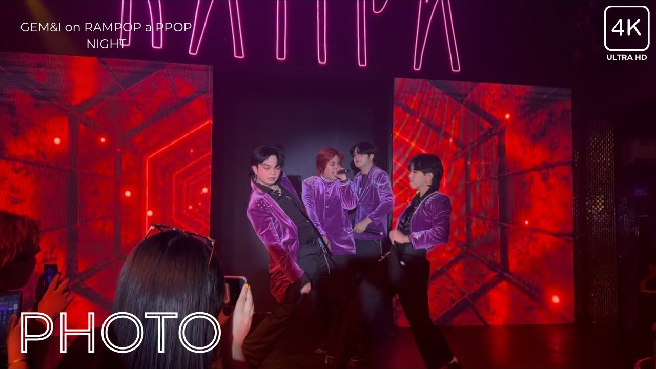 GEM&I - PHOTO ( LIVE PERFORMANCE ) at RAMPOP a PPOP NIGHT - YouTube