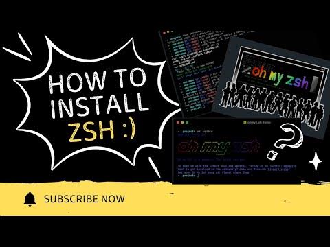 How to Install #zsh & Oh My Zsh on #ubuntu | Relaxing #asmr Tutorial ...