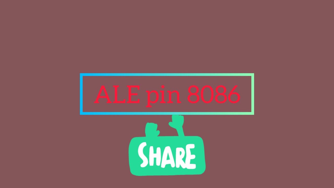 ALE pin 8086 - YouTube