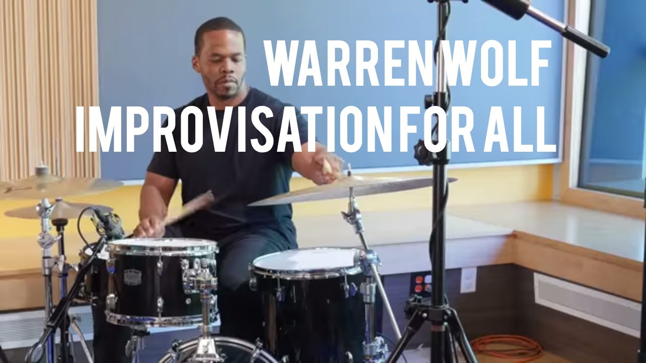 Warren Wolf's new course "Improvisation For All" - YouTube