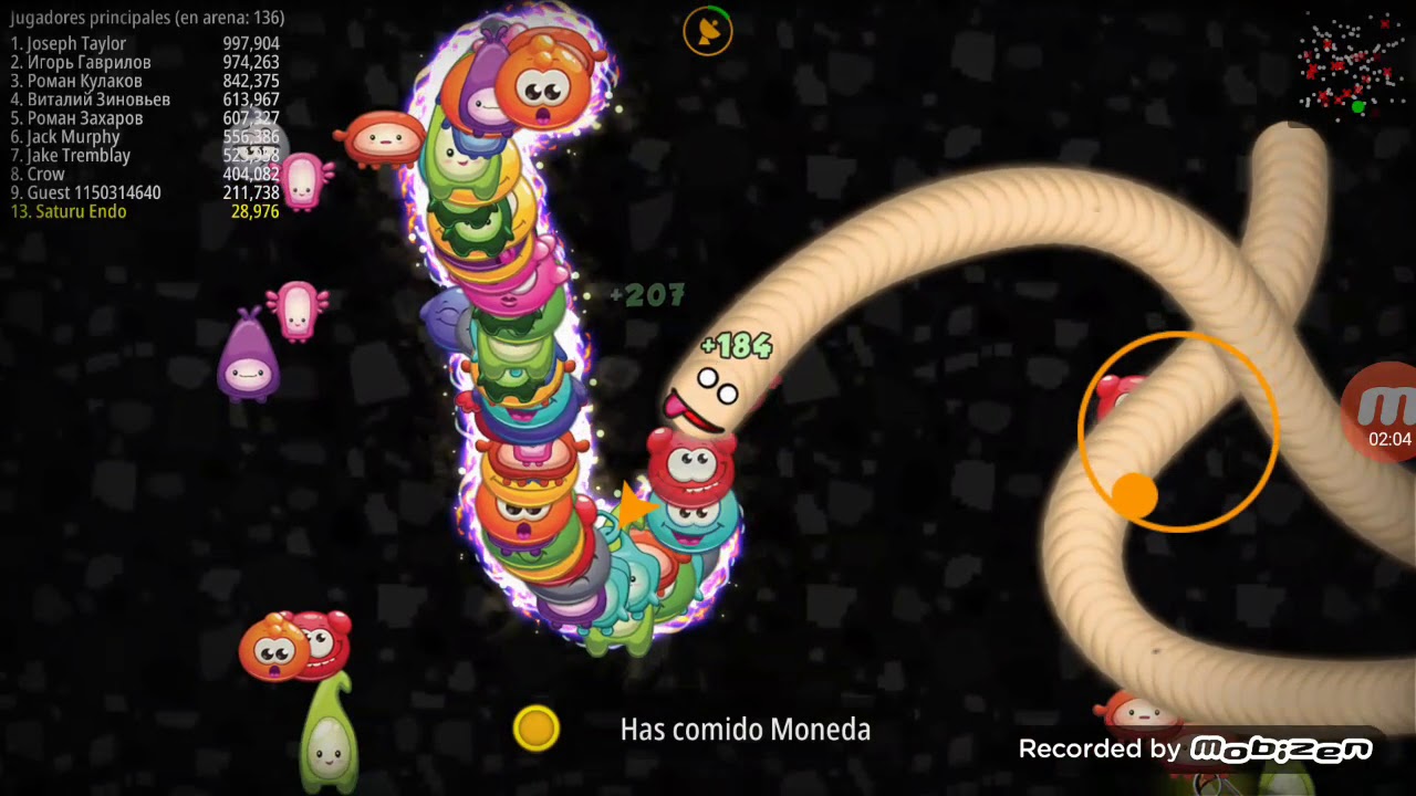 Cómo jugar el juego del gusanito - YouTube