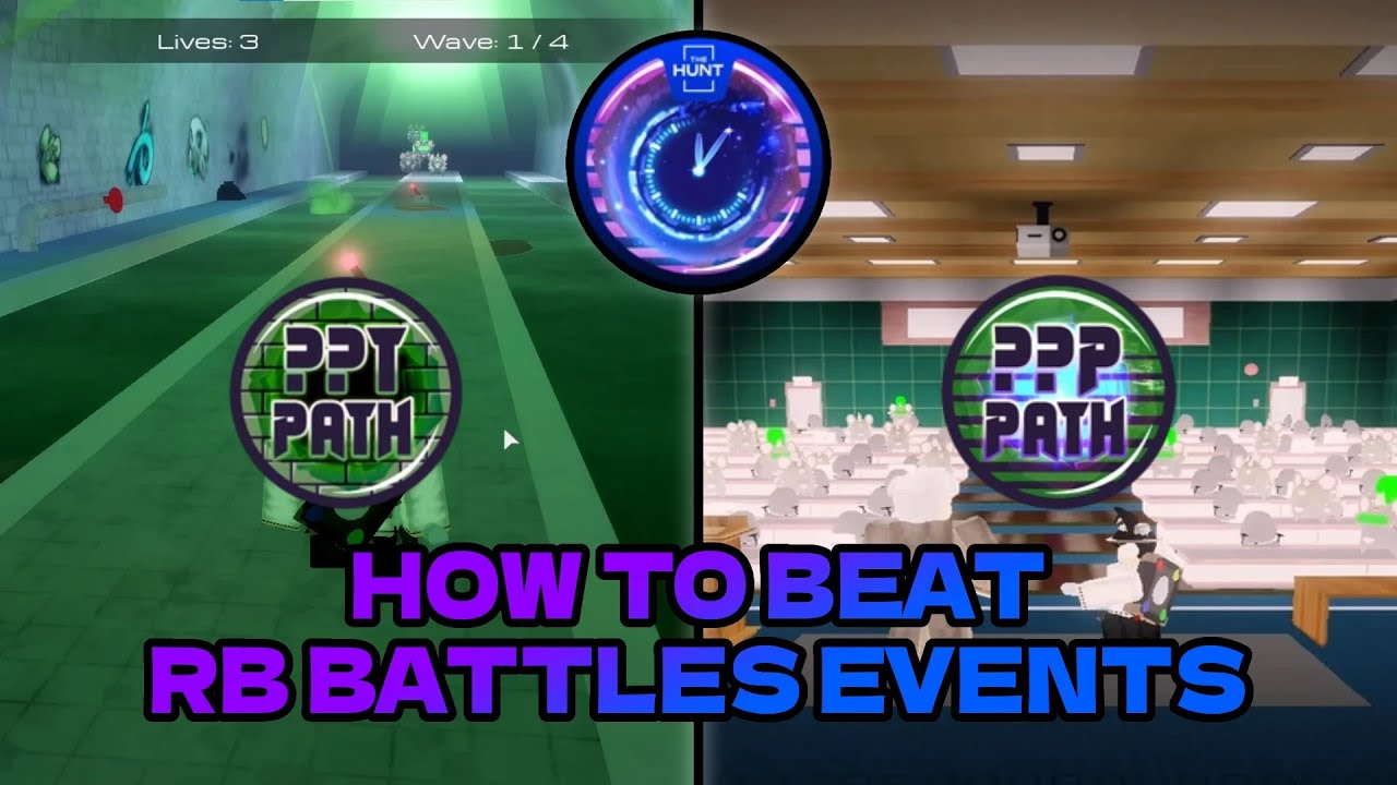 How to get all badges in RB Battles THE HUNT event - YouTube