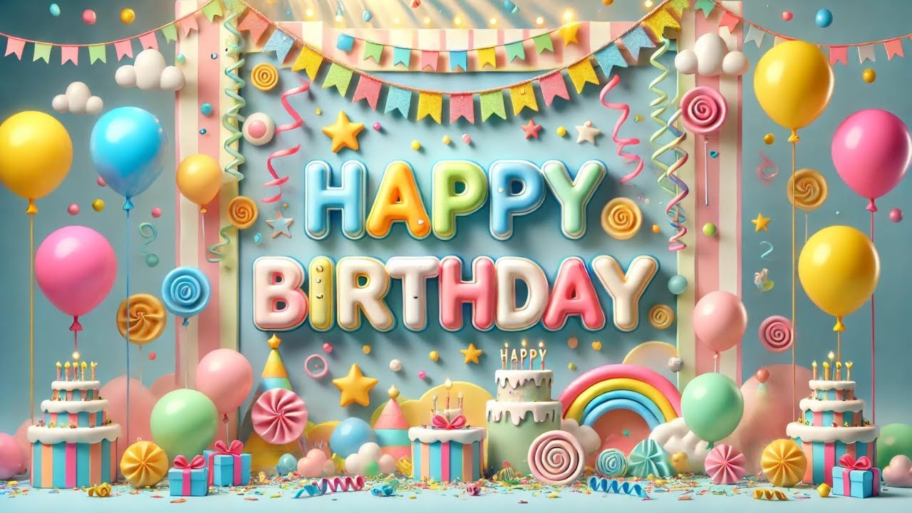 Happy Birthday, Countdown/ Kids Party Time/ Celebrate with Style - YouTube