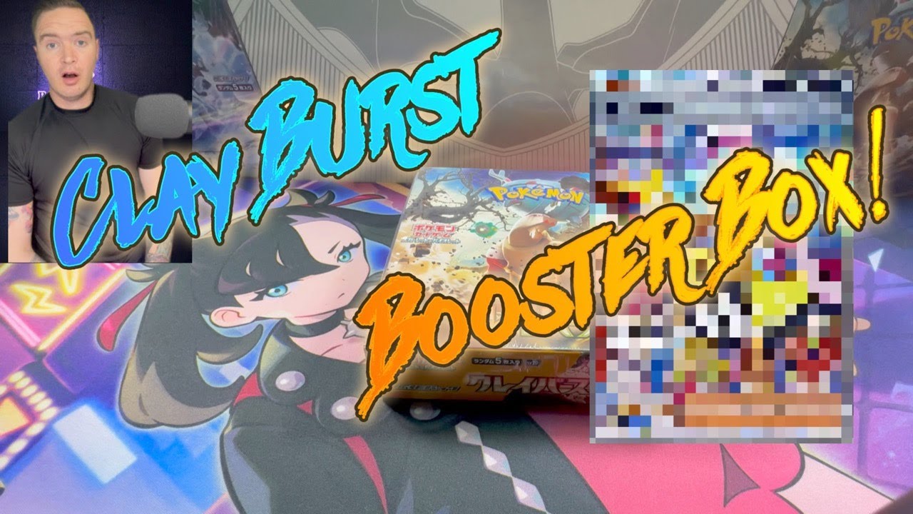 Pokemon Clay Burst Booster Box - YouTube