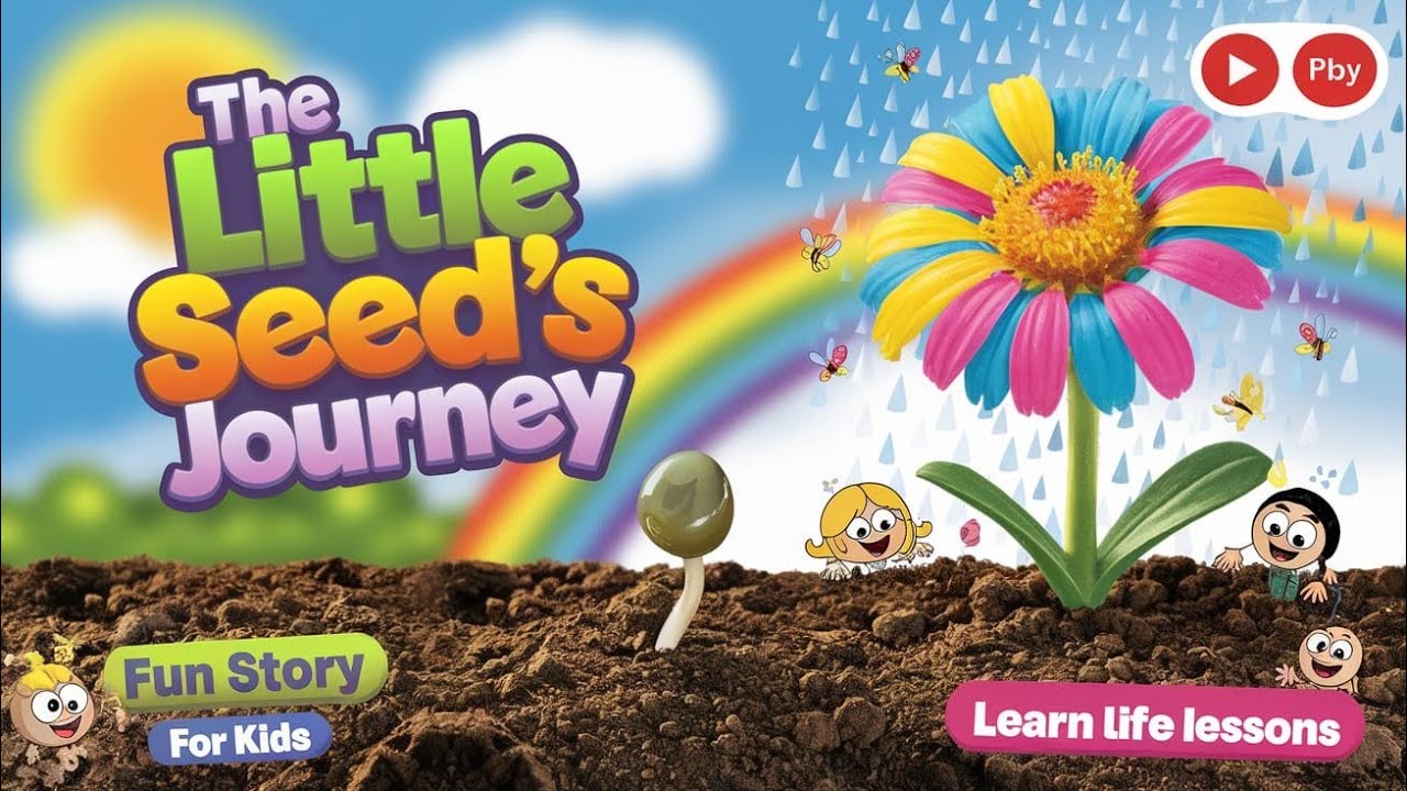 📚The Little Seed’s Journey | Heartwarming Story for Kids || Learn Life ...