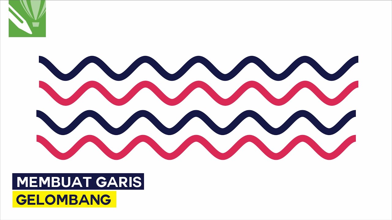 Tutorial Membuat Garis Gelombang Dengan CorelDRAW #3 - YouTube