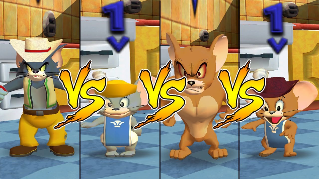 Tom and Jerry in War of the Whiskers HD Tom Vs Jerry Vs Monster Jerry ...