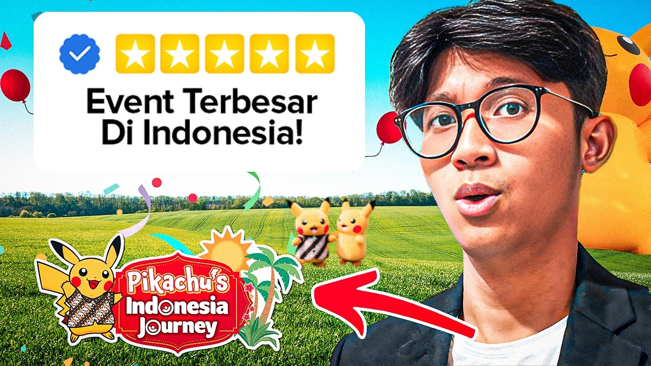 AKU DATANG KE EVENT POKEMON TERBESAR DI INDONESIA !! - YouTube