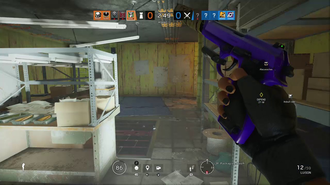 Rainbow Six Seige Cavera 4k - YouTube