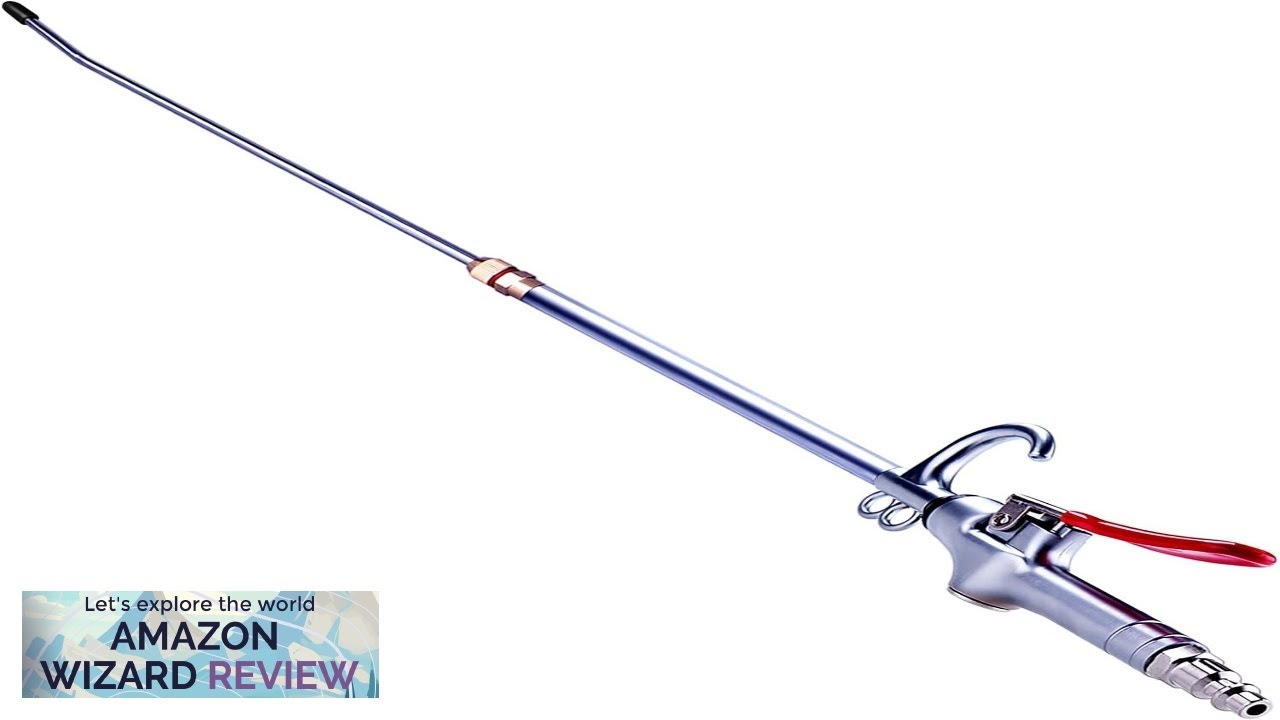 High Volume Powerful Industrial Air Blow Gun 17-26 Inch Extensible ...