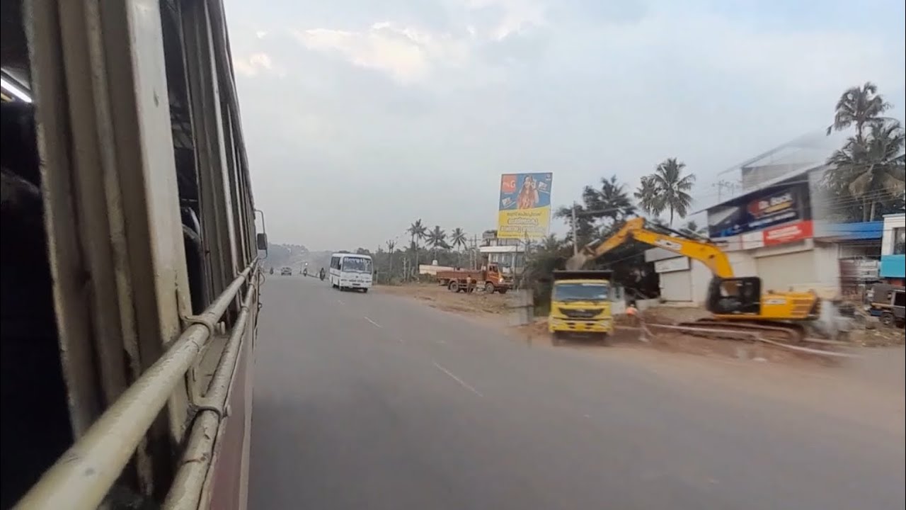 KSRTC Side Seat Ride🥰 Navayikkulam Junction 🔥 - YouTube