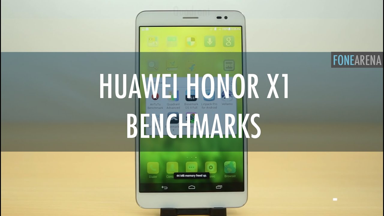 Huawei Honor X1 Benchmarks - YouTube