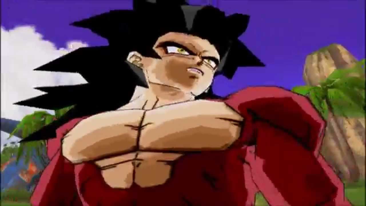 DBZ Infinite World Super Saiyan 4 Goku Super Kamehameha Mod - YouTube