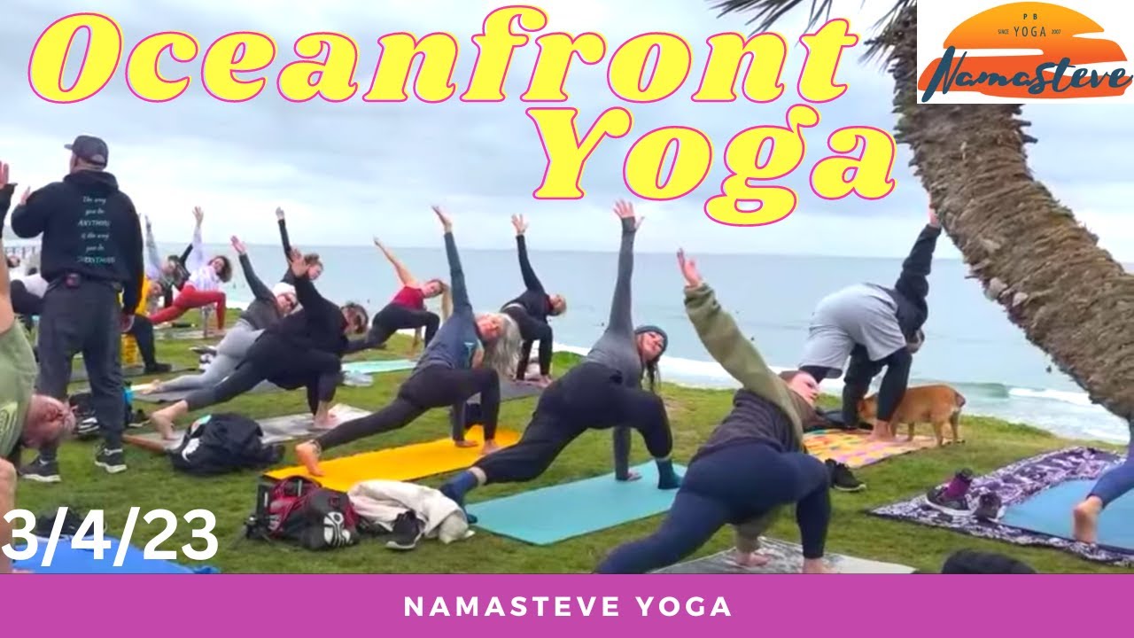 Pacific Beach Oceanfront Yoga - Vinyasa Flow Yoga - All Levels yoga - Basic Yoga - YouTube