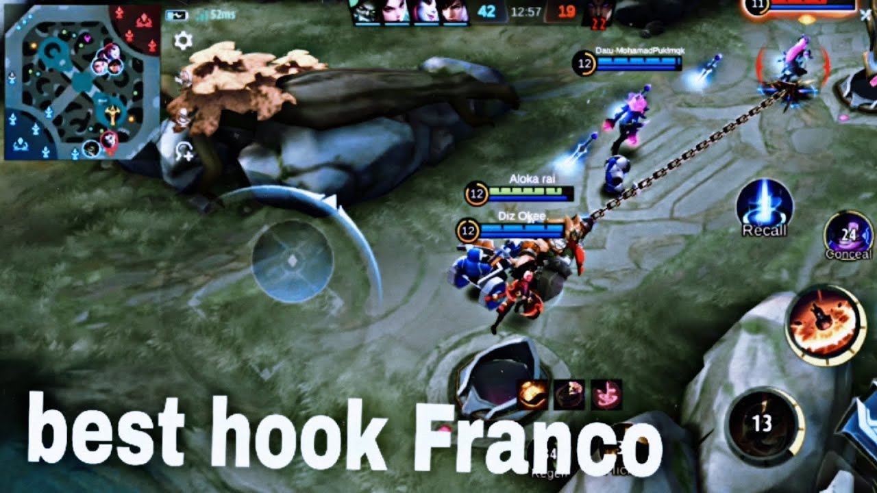 mlbb Franco gameplay Franco tank build 2023 - YouTube