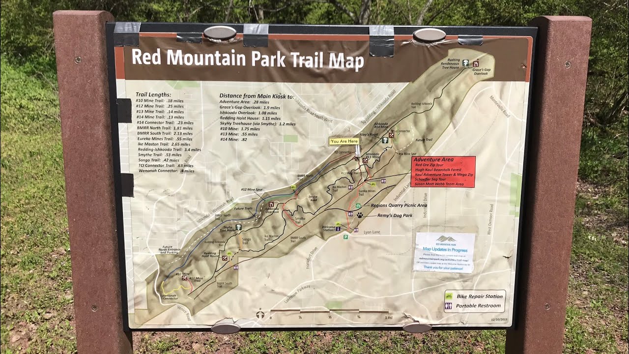 Exploring Red Mountain Park In Birmingham Alabama - YouTube