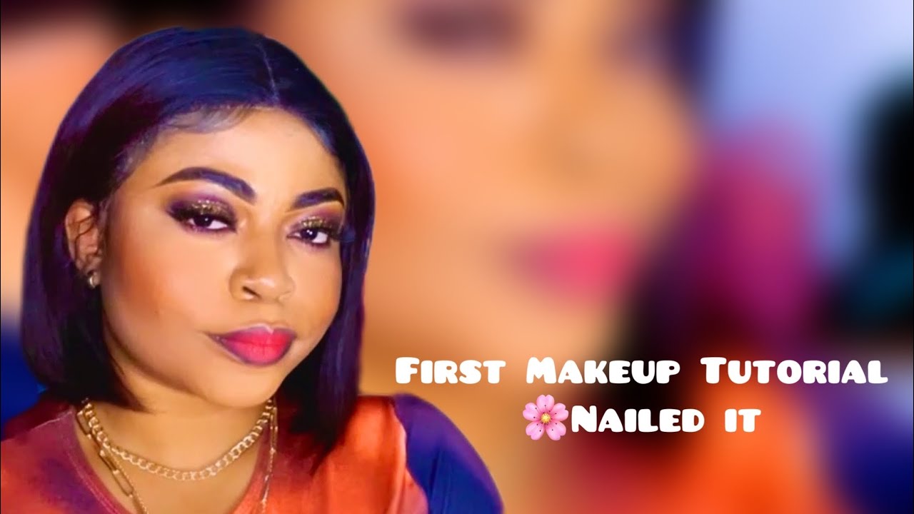 FIRST MAKEUP TUTORIAL VIDEO - YouTube