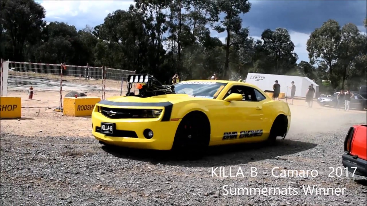 CASTLEMAINE ROD SHOP OPEN DAY BURNOUTS 2017 - YouTube