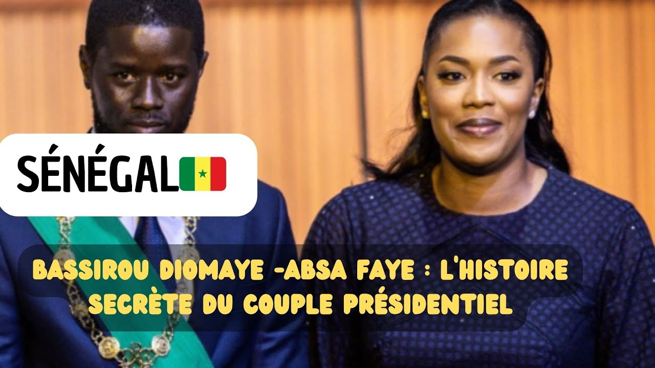 Bassirou Diomaye -Absa Faye : l'histoire secrète du couple présidentiel ...