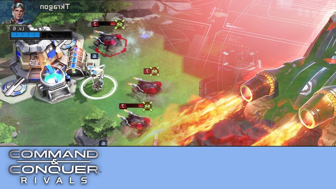 Command & Conquer: Rivals - Flame tank spam - YouTube