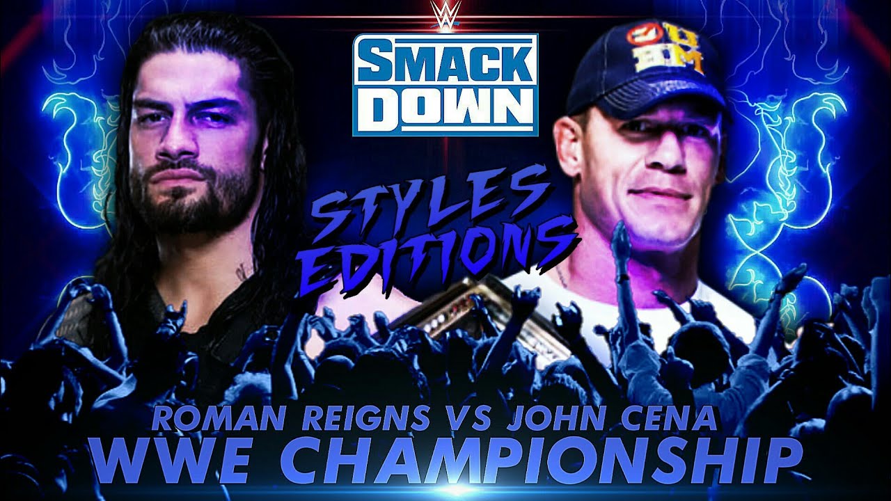 COMO HACER UNA CUSTOM MATCH CARD DE FRIDAY SMACKDOWN//STYLES ÉDITIONS ...