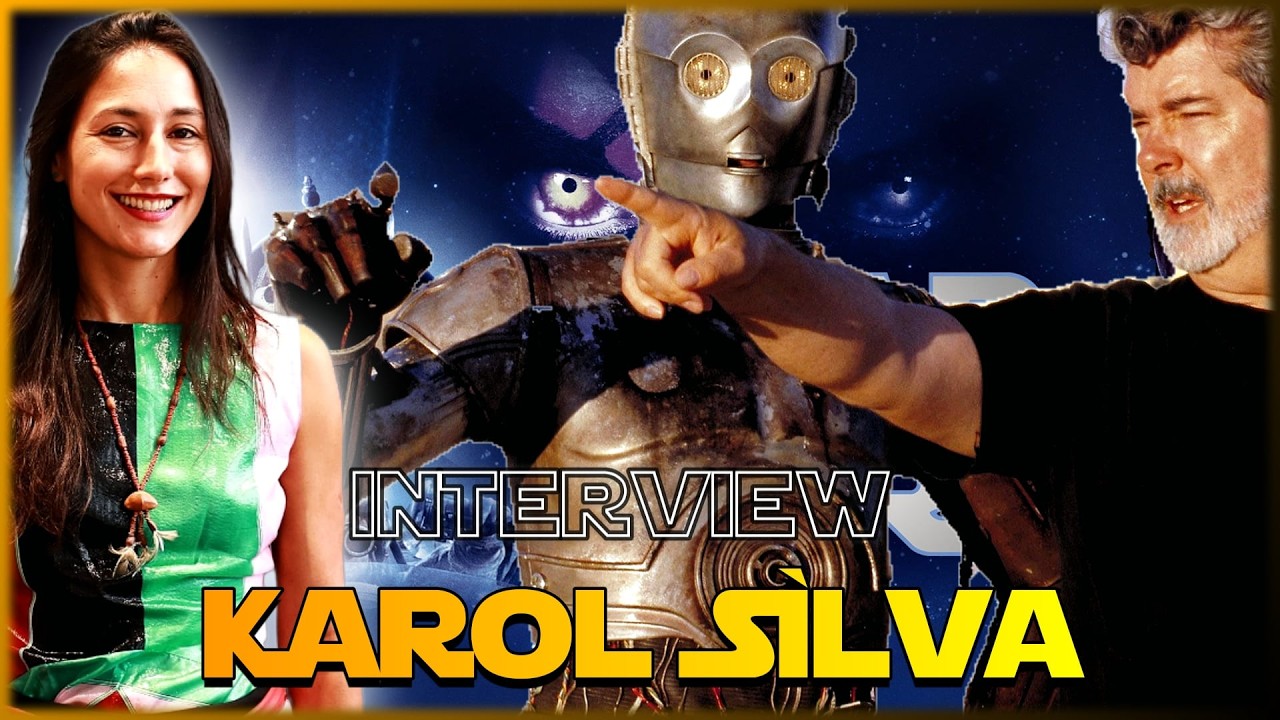 Interview Karol Sìlva : Les coulisses de Star Wars Épisode I - YouTube
