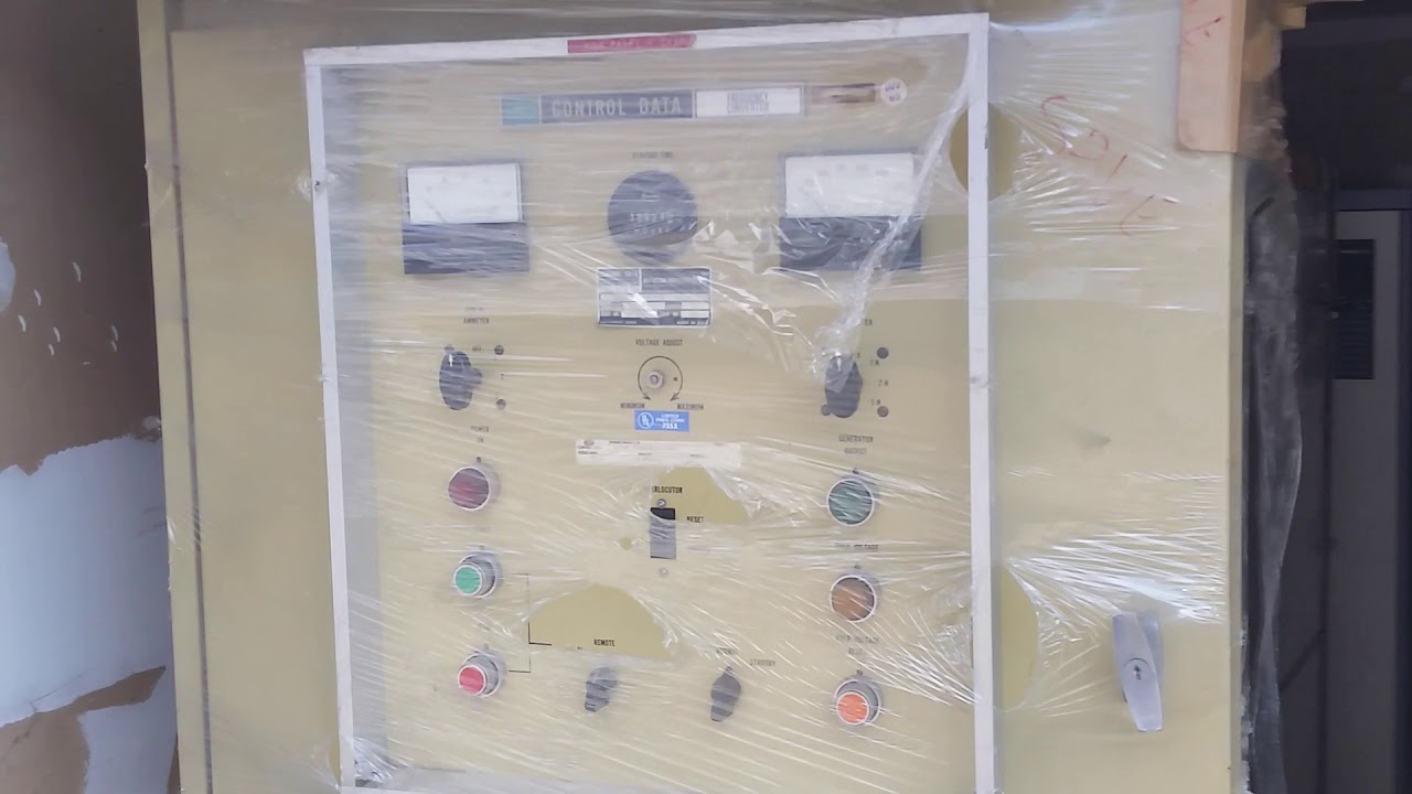 A CDC Cyber is Leaving the Building - YouTube