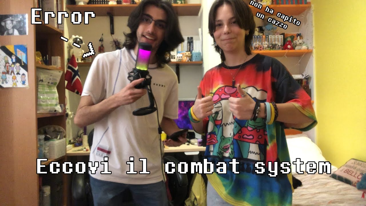Il combat sistem del mio videogioco w/Error - YouTube