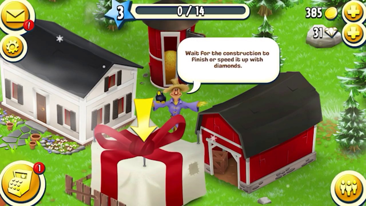 Hay Day farming mobile game supercell level 1 2 3 4 5 6 relaxing and ...
