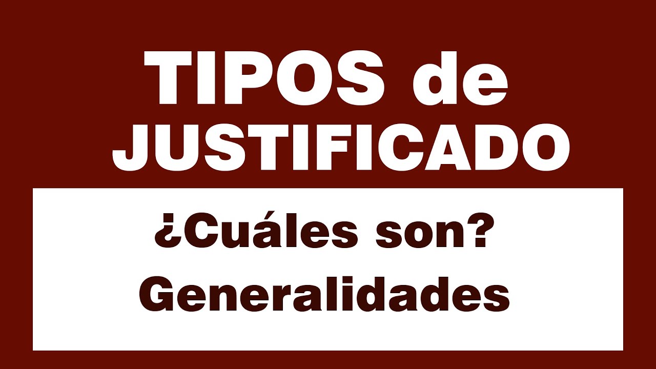 NUEVE FORMAS de JUSTIFICADO en el TEXTO. Cómo justificar el texto con ...