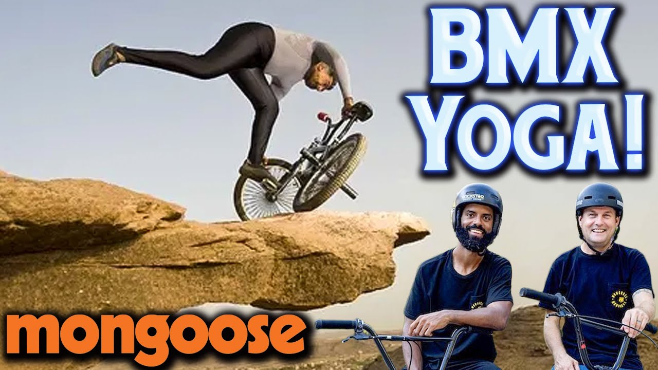 Yoga For BMX Backpain! BMX The Game Update & Mykel Larrin On Mongoose ...
