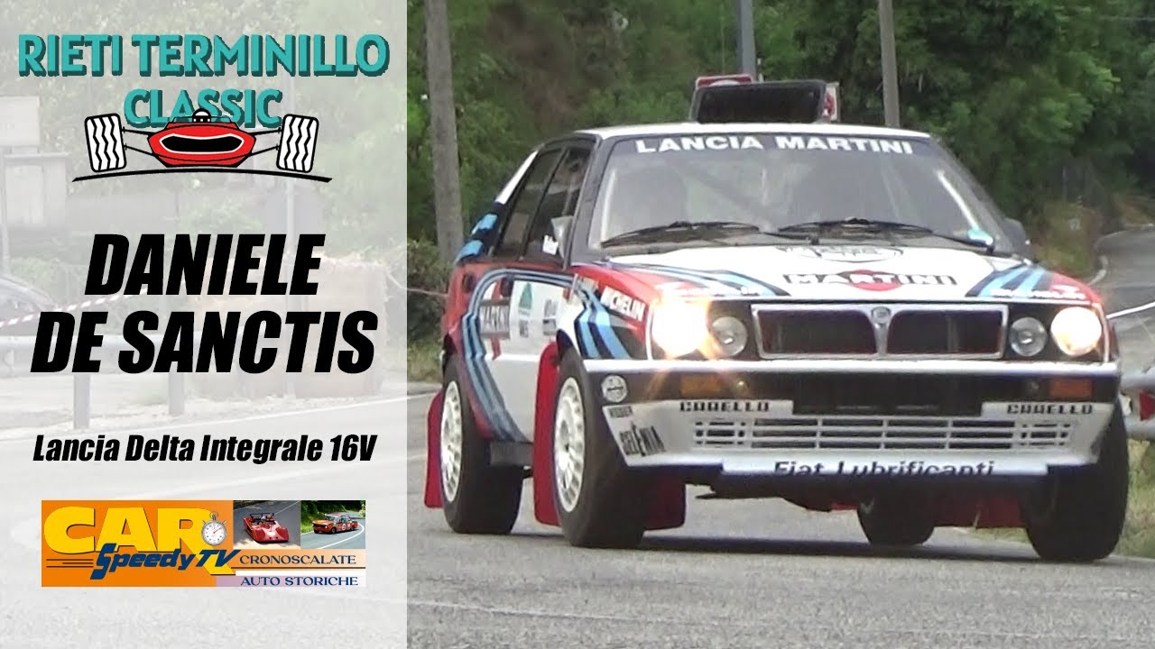 Rieti - Terminillo Classic 2023 || Daniele De Sanctis || Lancia Delta Integrale 16V - YouTube