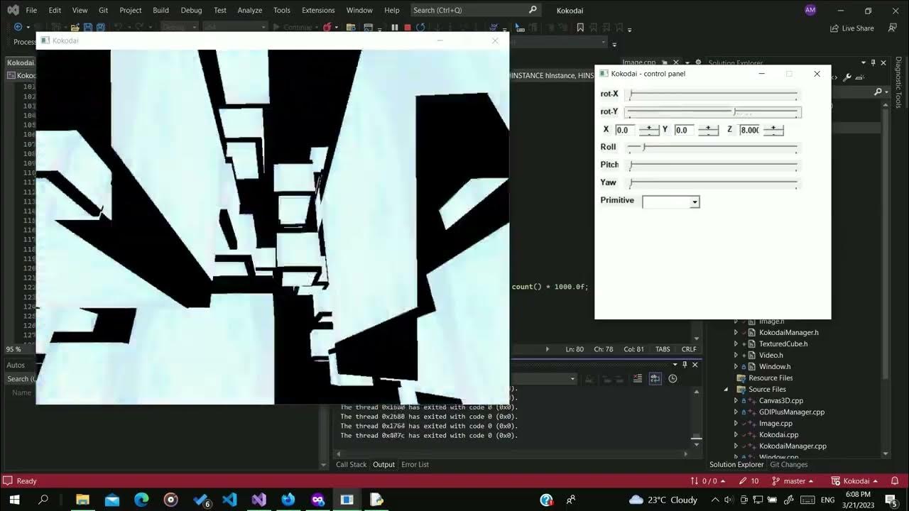 textured cube video test. - YouTube