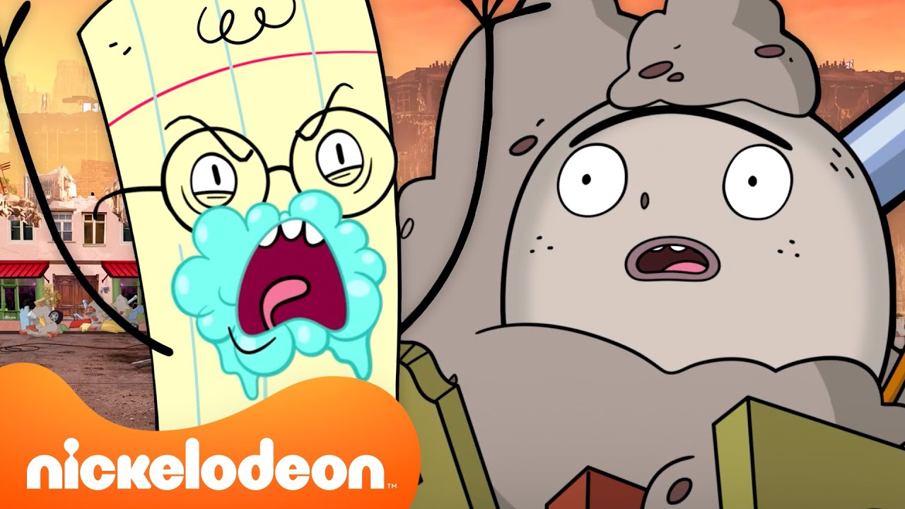 Rock, Paper, & Scissors Destroying EVERYTHING in Sight for 60 Minutes ...